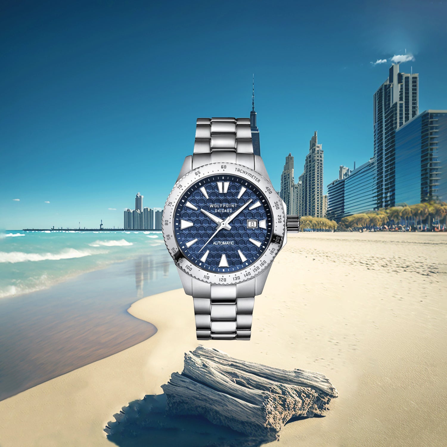 ARCTIC BEAST - NAVY BLUE – Wolfpoint Watches Asia Pacific Site