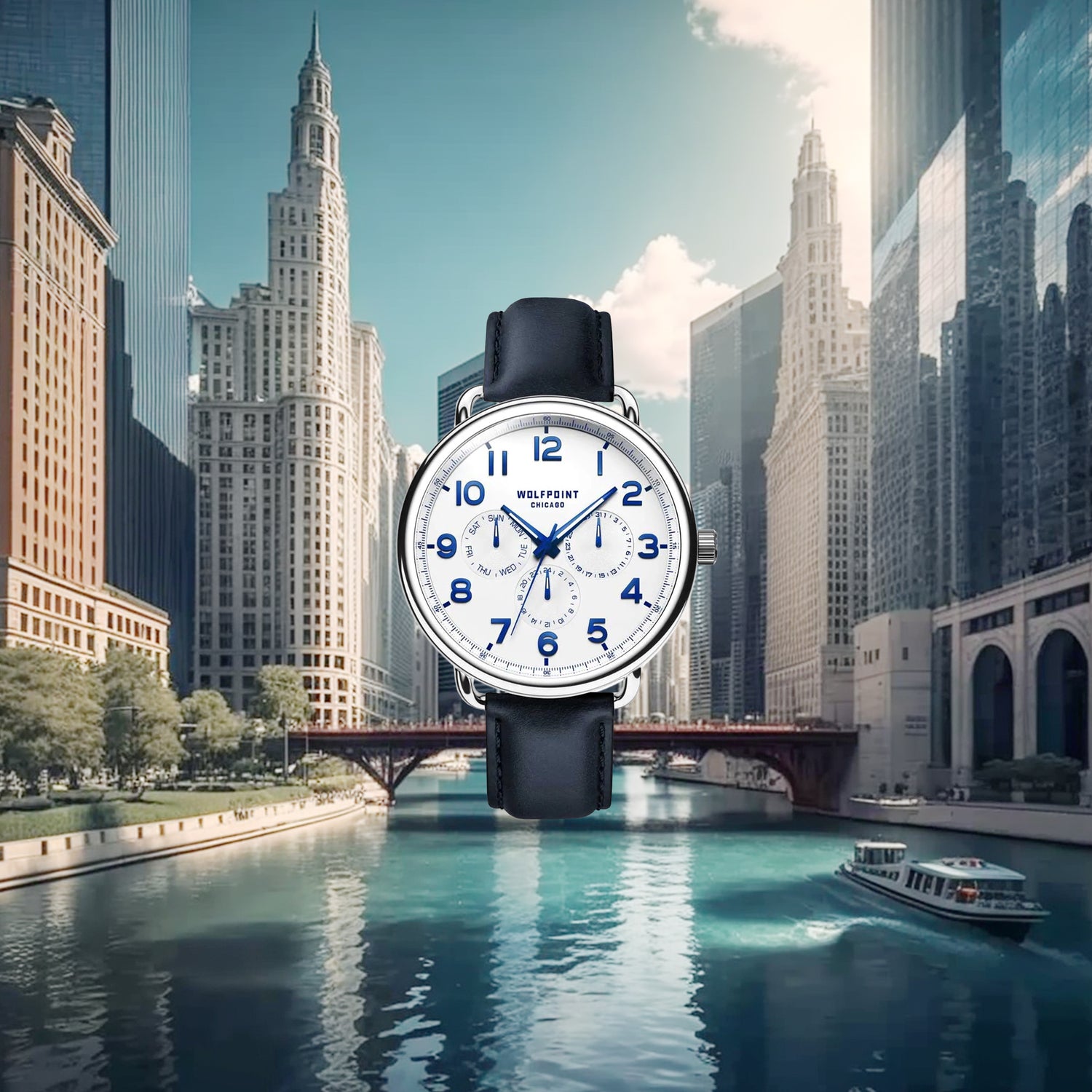 Ocean White - Horween Leather Strap Collection – Wolfpoint Watches Asia ...